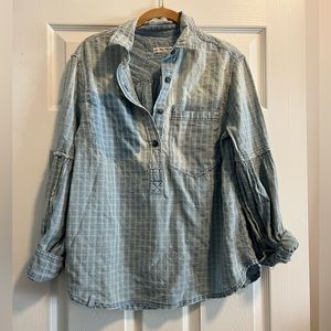 We The Free | Tops | Free People Glacier Bay Button Down Shirt | Poshmark